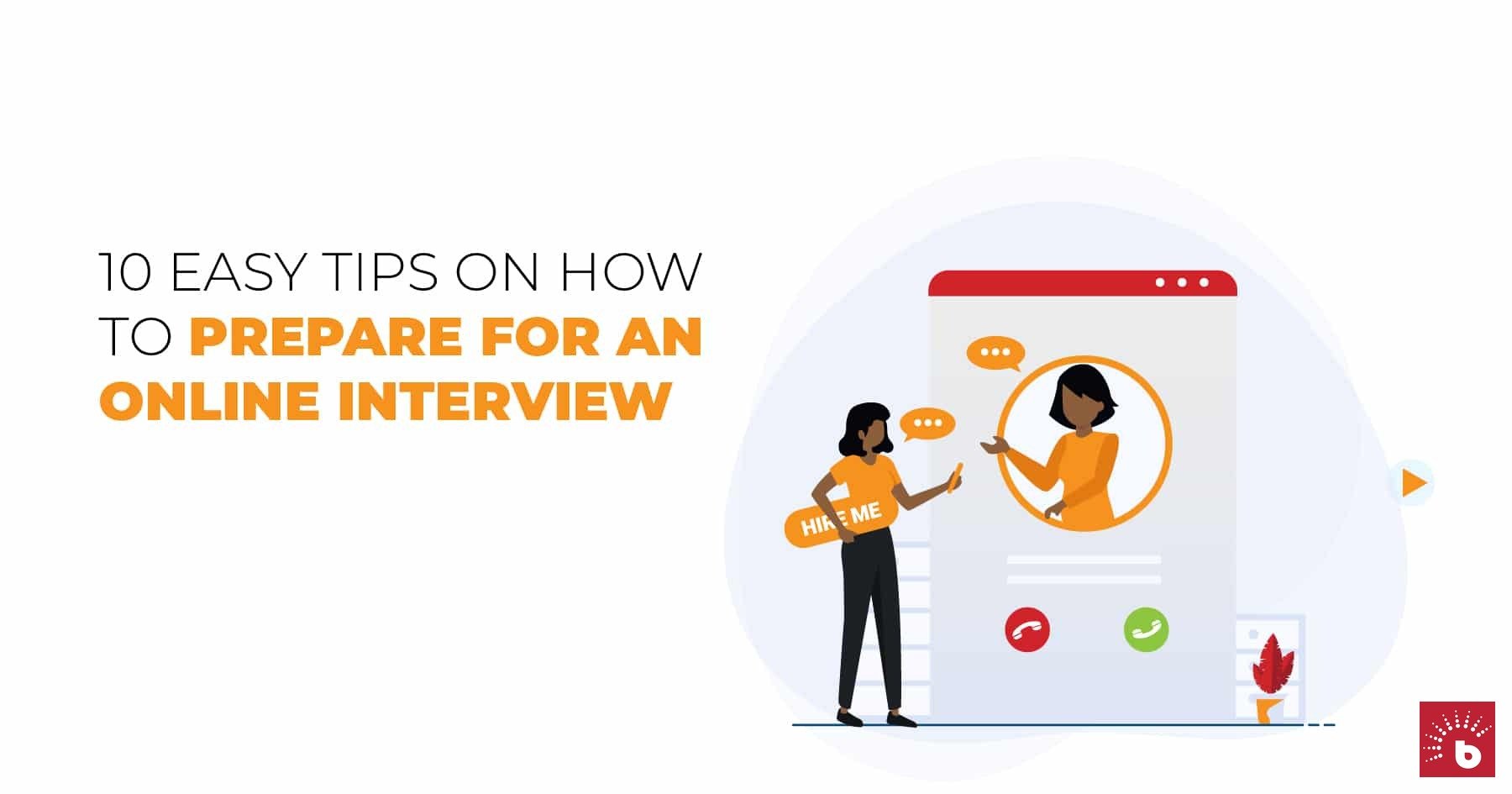 Infographic - How to Prepare for an Online Interview: 10 Tips I ...